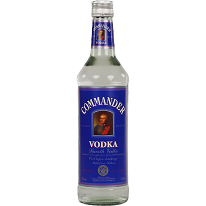 코맨더 보드카 - 유리병 700mL(COMMANDER VODKA) - 벨루가
