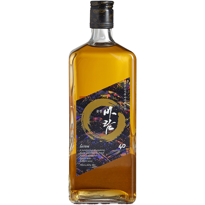 문경바람 오크 40 - 유리병 750mL(Mungyeong Baram Oak 40) - 벨루가