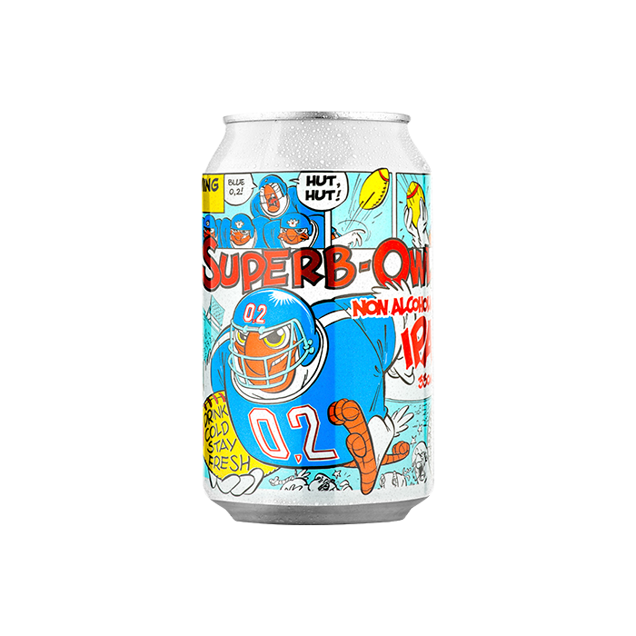 논알콜 맥주 슈퍼볼 IPA - 캔 330mL(Non Alcohol Beer Superb-owl IPA) - 벨루가