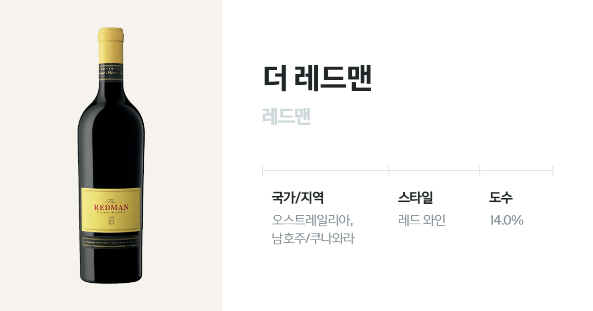 더 레드맨 - 유리병 750mL(Redman The Redman) - 벨루가