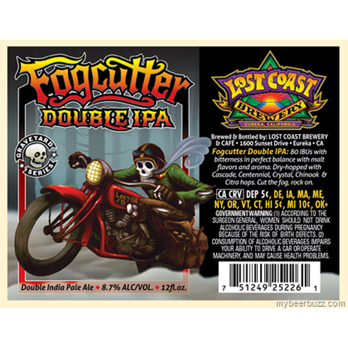 포그커터 더블 IPA - 케그 20L(Fogcutter Double IPA) - 벨루가